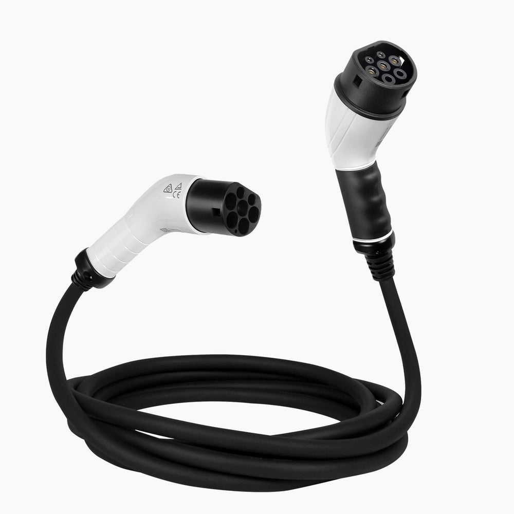 Type 2 to Type 2 EV Charging Cable 22kW – iEV Chargers & Accessories